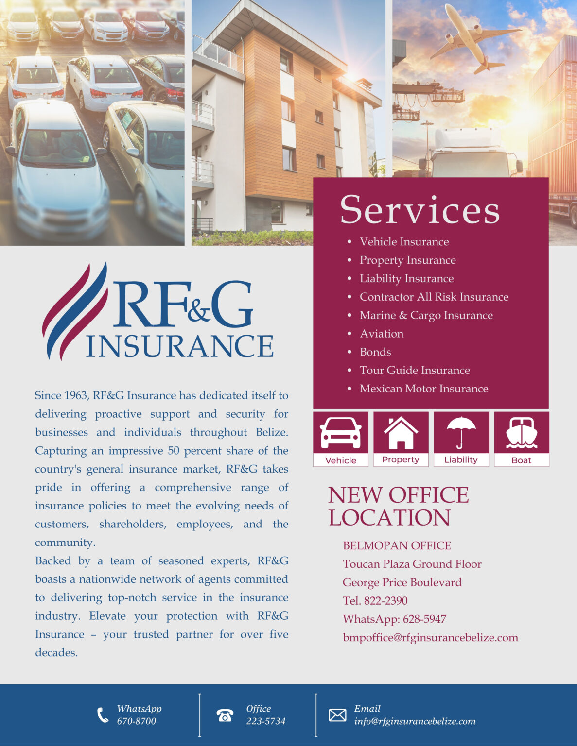 RF&G Insurance Promotions | RF&G Insurance Company, Belize